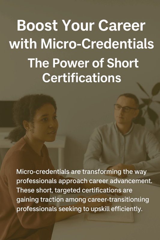 Boost Your Career with Micro-Credentials: The Power of Short ...